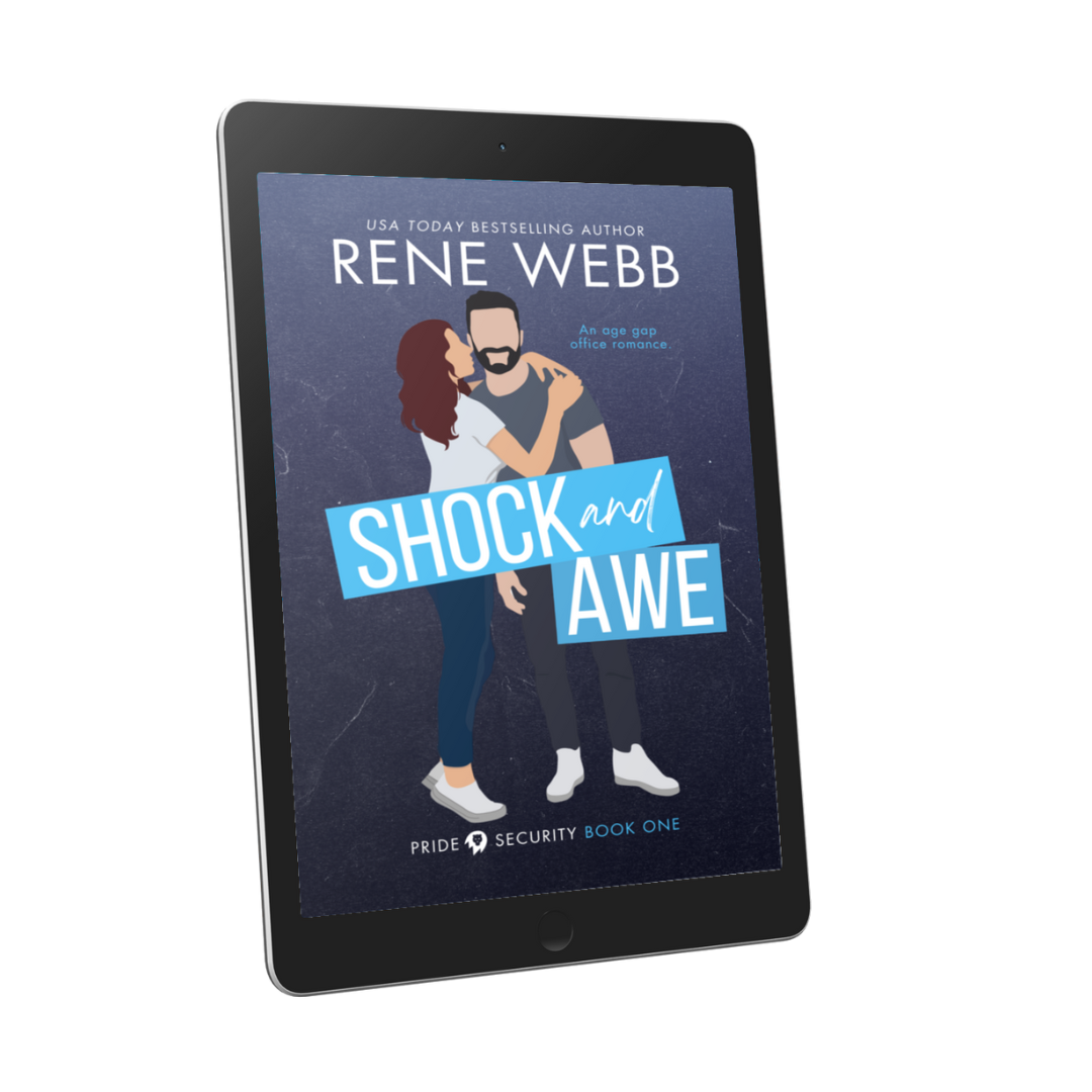 SHOCK AND AWE: An Age Gap Office Romance by Rene Webb [PREVIEW]